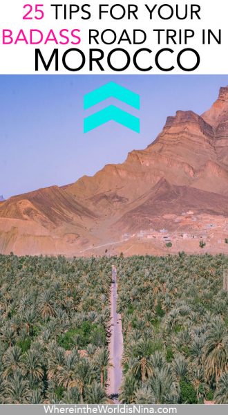 25 Driving in Morocco Tips & Why a Morocco Road Trip Is a MUST!