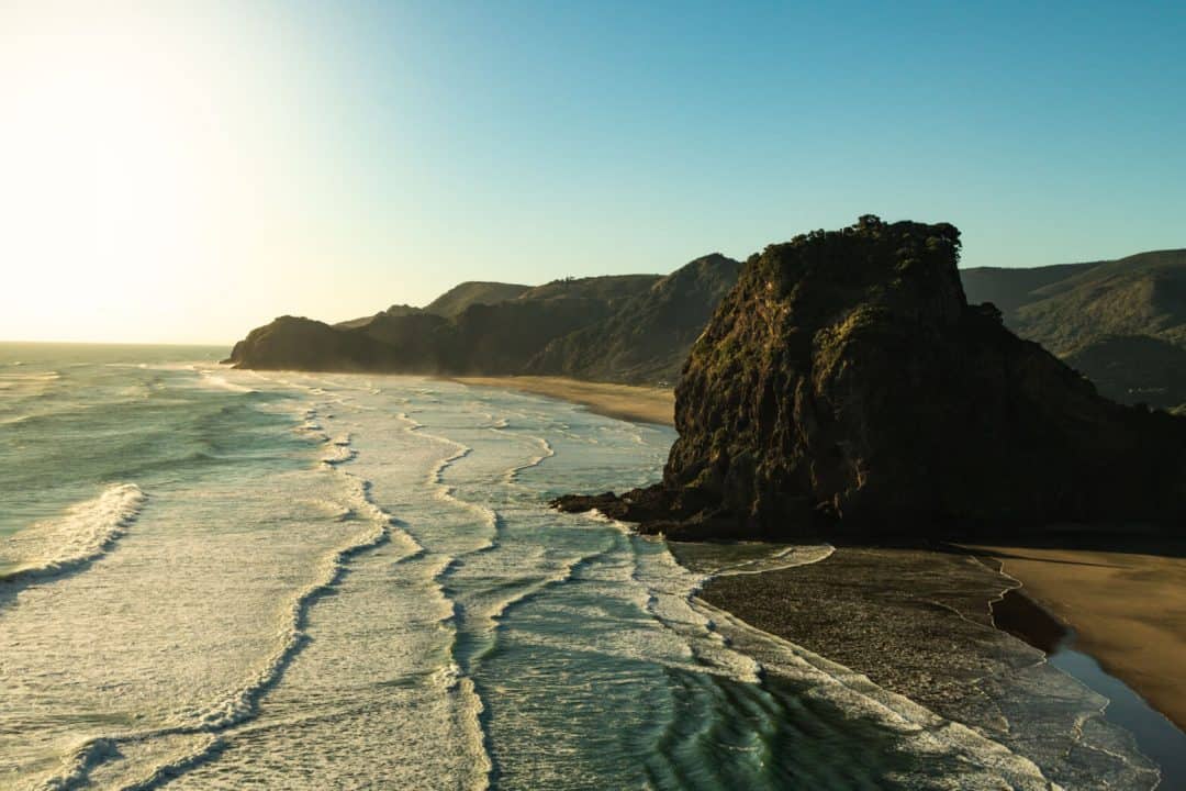 Piha Waterfall Walks and Beaches—New Zealand