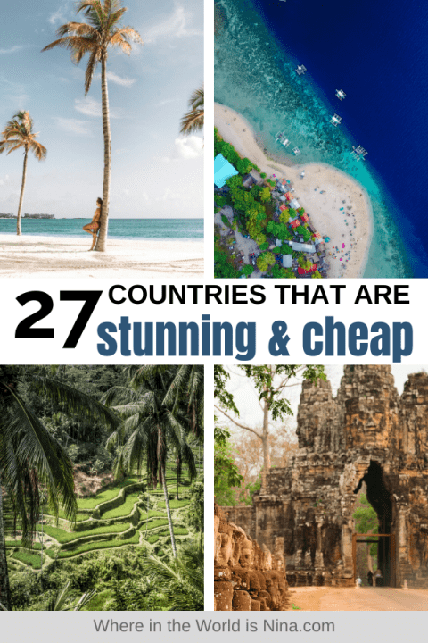 27 of The Cheapest Countries to Visit in the World