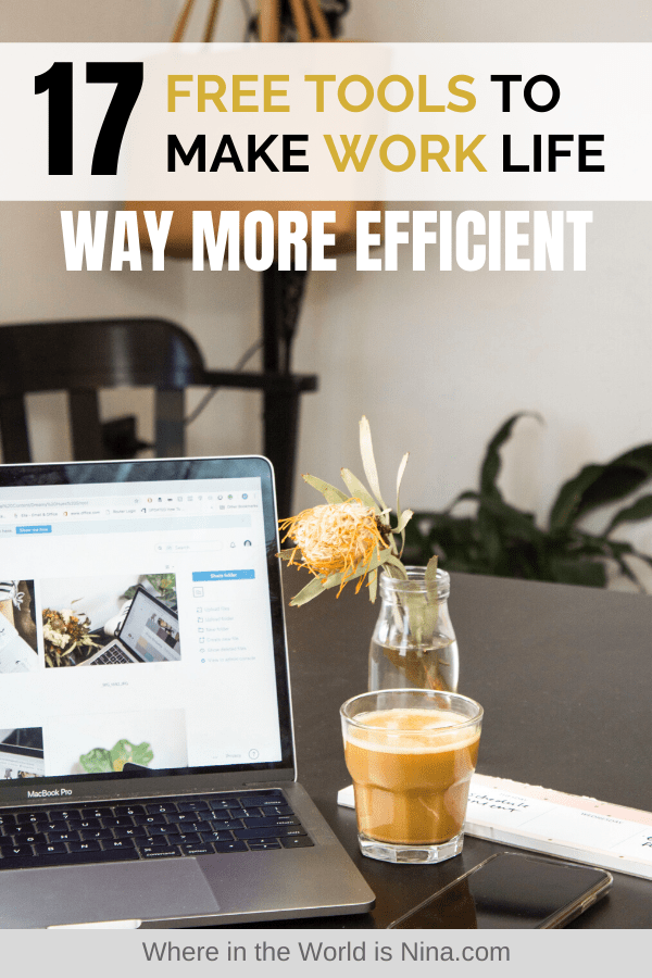 17 Free Online Tools to Make Your Work Life Easier