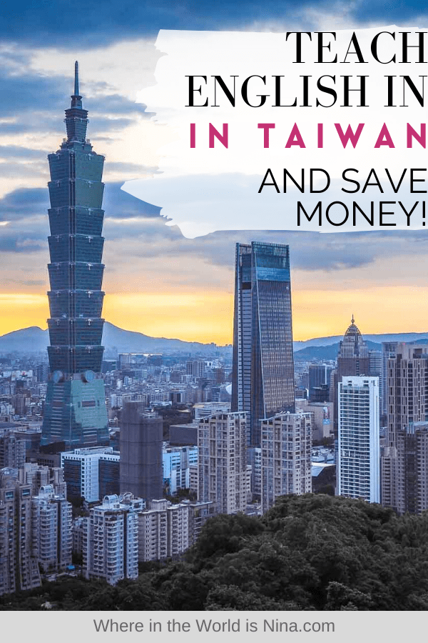 How I Saved Loads of Money Teaching English in Taiwan