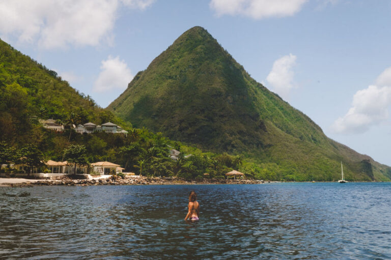 How to See The Pitons in St. Lucia