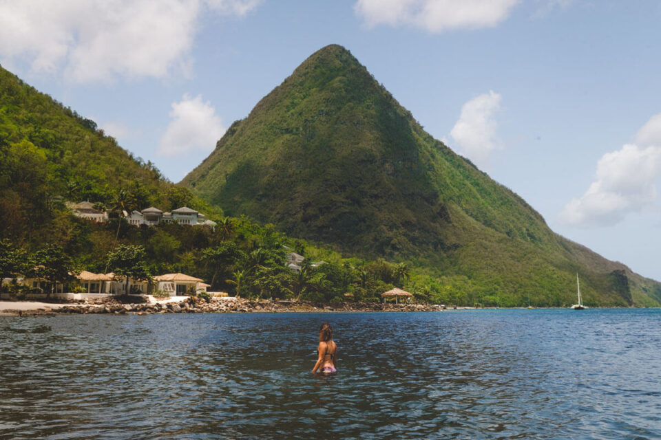 How to See The Pitons in St. Lucia